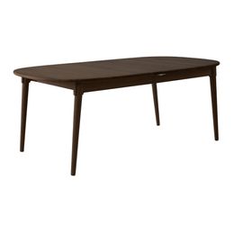 Esstisch, B:184cm H:72cm T:106cm, braun, HAMMEL FURNITURE, Wohnzimmer, Tische, "Findahl by Hammel Miro Designtisch", 184x106 cm, aus massivem