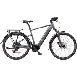Telefunken E-Bike "SUV710", 50cm, 27,5 Zoll (69,85cm), grau, Elektrofahrräder, Pedelec, Elektrofahrrad für Herren u. Damen, Trekkingrad