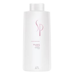 Wella SP Haarshampoo "Balance Scalp Shampoo", 1.000mlweiß, Haarpflegemittel, gegen Juckreiz, gegen Rötungen, sanfte Pflege