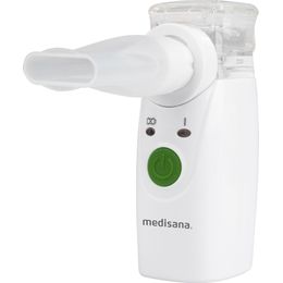 Medisana Inhalationsgerät "IN 525", blau, B:4cm H:11,3cm T:7,2cm, Inhalationsgeräte, Mikro-Membran-Vernebelung, Behandlung der Atemwege + Zubehör