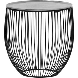 Beistelltisch, H:43cmsilberfarben 1, Mirrors and More, Wohnzimmer, Tische, "PATTY"