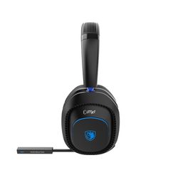 SADES Gaming-Headset "Carrier SA-203", schwarz, Kopfh&ouml;rer, kabellos, Stereo, Over Ear, Bluetooth 5.0, 2,4G, 3,5 mm