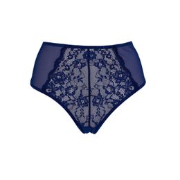 After Eden D-cup & up Damen Panty "BO", AFTER EDEN D-CUP & UP, Gr. S, blau, Spitze, Obermaterial: 89% Polyamid, 11% Elasthan, unifarben, Unterhosen, Mit Spitze, leicht