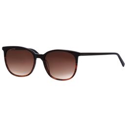 Marc O'Polo MARC O'POLO Damen Sonnenbrille "Modell 506188", braun, gemustert, leicht durchscheinend, Sonnenbrillen, Form Feminin, Logoschriftzug auf Bügel,