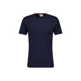 Gant Damen T-Shirt "T-Shirt CONTRAST LOGO T-SHIRT 1er Pack", blau, Gr. 4XL, Obermaterial: 100% Baumwolle CO., Shirts