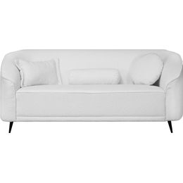 3-Sitzer Home Affaire, B:184cm H:81cm T:80cm, beige, 93% Polyester, 6% Acryl, 1% Baumwolle, Sofas, "Ashly", in 3 Bezugsvarianten, Bouclé, Samtoptik