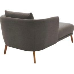Sch&ouml;ner Wohnen Kollektion Chaiselongue, B:101cm H:71cm T:161cm, grau, SCH&Ouml;NER WOHNEN-KOLLEKTION, 100% Polyester, Sofas, "Pearl - 5 Jahre Hersteller-Garantie, auch in Boucl&eacute;.
