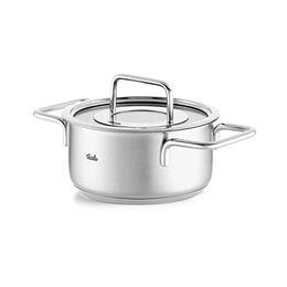 Fissler Bratentopf "Fissler Pure Collection", 2,4 l + Ø 20cm + Höhe 13cm, silber, Töpfe, Made in Germany
