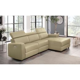 Home Affaire Ecksofa "Sentrano, L-Form," 275 cm, man. o. elektr. Relaxfunktion und USB/Kopfverstellung