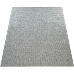 Teppich Paco Home, B:200cm H:4mm L:280cm, grau, Polypropylen, Wohnzimmer, Teppiche, "Timber 125", Flachgewebe, Sisal Optik, auch als L&auml;ufer, In- und