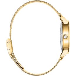 Thomas Sabo Damen Quarzuhr "SPIRIT MAGIC GARDEN", gold, Armbanduhren, Armbanduhr, Damenuhr, analog, Zirkonia (synth.), Libellen, Edelstahl