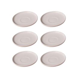 Ritzenhoff & Breker Untertasse "Kaffeeuntertassen Jasper &oslash; 15.0 cm 6er Set", L:15cm, rosa, RITZENHOFF & BREKER, Speiseteller