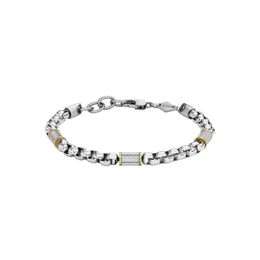 Fossil Damen Edelstahlarmband "Schmuck Geschenk Edelstahl Armschmuck JEWELRY", 19,5cm, Edelstahl, gold, Edelstahl, Armb&auml;nder