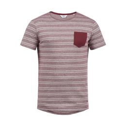 !Solid SOLID Herren Rundhalsshirt "Rundhalsshirt SDFidel", rot, Gr. XL, Web, Obermaterial: 100% Baumwolle CO., Shirts