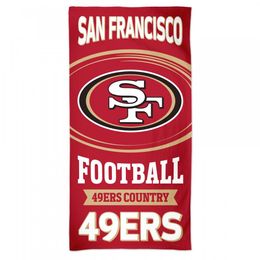 WINCRAFT Handtuch Set "Wincraft Strandhandtuch San Francisco 49ers 150 x 75cm"mehrfarbig, Frottee, 100% Baumwolle, Handtuch-Sets