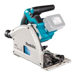 Makita Akku-Tauchs&auml;ge "DSP600ZJ", B:24,1mm H:272mm L:346mm, blau, S&auml;gemaschinen, 56 mm, 2 x 18 V, inkl. Aufbewahrungskoffer, ohne Akku und Ladeger&auml;t