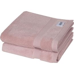 Sch&ouml;ner Wohnen Kollektion Handt&uuml;cher, B:50cm L:100cm, rosa, SCH&Ouml;NER WOHNEN-KOLLEKTION, Frotteevelours, Obermaterial: 100% Baumwolle, Handt&uuml;cher, "Cuddly", schnell trocknende