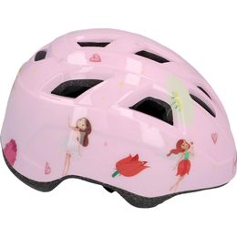 FISCHER BIKE FISCHER FAHRRAD Kinderfahrradhelm "Plus Princess XS/S", XS/S Kopfumfang: 48cm - 54cm, rosa, Helme