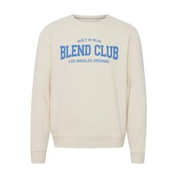 Blend Herren Longpullover "Sweatshirt BHSweatshirt", beige, Gr. L, Obermaterial: 100% Baumwolle CO., Sweatshirts