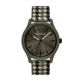 Emporio Armani Herren Quarzuhr, schwarz, Armbanduhren, Armbanduhr, Herrenuhr, analog