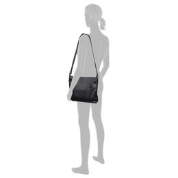Tom Tailor Damen Hobo "Beca"schwarz, Polyurethan, clean, gepflegt, unifarben, Taschen, aus hochwertigem Kunstleder mit funktionalen Details