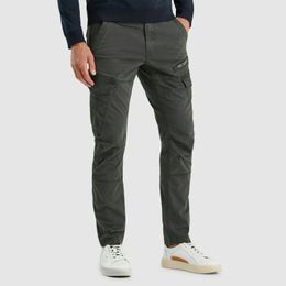 PME-Legend PME LEGEND Herren Cargohose "Nordrop Stretch Twill", grau, Gr. 36, unifarben, Twill, Obermaterial: 97% Baumwolle, 3% Elasthan, Hosen, mit Logo