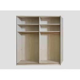 Dreht&uuml;renschrank Wiemann, B:197,3cm H:216cm T:58cm, beige, Holzwerkstoff, Schr&auml;nke, "Meran"