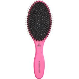 Olivia Garden Damen Haarbürste "EXPERT CARE OVAL Boar&Nylon Bristles", Durchmesser x Breite x L: 8,5cm x 24,5cm, pink, Kunststoff, B:8,5cm L:24,5cm,