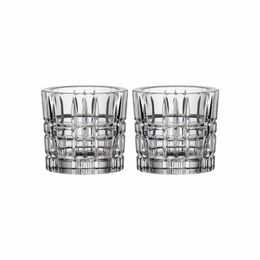 Nachtmann Kerzenhalter "Teelichthalter Square Votives ø 7,1 x 6,6 cm 2er Set", transparent, Kerzenhalter