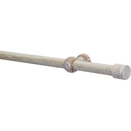 Gardinenstange Gardinia, L:200cm &Oslash;:25mm, braun, Holzwerkstoff, Kinderzimmer, Gardinenstangen, "Set Shorty"