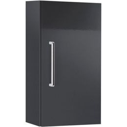 H&auml;ngeschrank Optifit, B:30cm H:57,6cm T:17,2cm, grau, Holzwerkstoff, Badezimmer, Schr&auml;nke, "Ava"