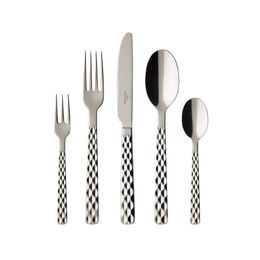 Villeroy & Boch VILLEROY & BOCH Besteck-Set "Tafelbesteck Boston 30er Set silber", silber, Essbesteck-Sets