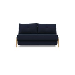 Schlafsofa, B:148cm H:79cm T:98cm, blau, INNOVATION LIVING , Jugendzimmer, Sofas, "Cubed Klappsofa, hochwertige Schlaffunktion, Design und extra