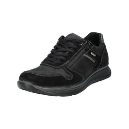 IMac Herren Sneaker "IMac Sneaker Leder", Gr. 42, schwarz, Leder, Schuhe