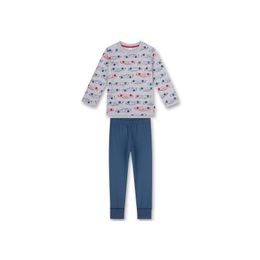 Sanetta Jungen Schlafanzug "Pyjama", Gr. 104, blau, Obermaterial: 100% Baumwolle CO., Homewear-Sets