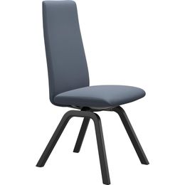 Polsterstuhl stressless, B:49cm H:105cm T:60cm, blau, Leder PALOMA: PALOMA ist ein durchgefärbtes Semianilin-Möbelleder mit natürlicher Narbung.,