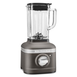 KitchenAid Standmixer "5KSB4026EGR Imperial Grey", B:19,28cm H:40,1cm T:22,91cm, grau, Zerkleinerer