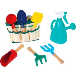Small Foot Jungen Kinder-Gartenset "Garten-Tasche", bunt, B:12cm H:19cm L:22cm, Spielwerkzeug