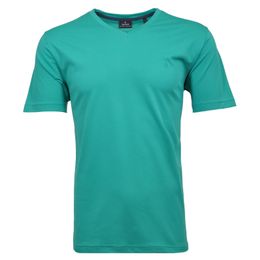 Ragman Herren T-Shirt, grün, Gr. M, 70% Baumwolle 30% Polyester, Shirts