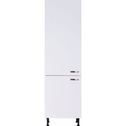 Seitenschrank KOCHSTATION, B:60cm H:211,8cm T:58,4cm, wei&szlig;, K&uuml;che, Schr&auml;nke, "KS-Cara"
