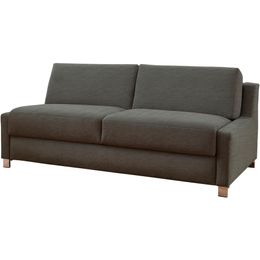 Schlafsofa Bali, B:181cm, grau, 100% Polyester, Wohnzimmer, Sofas, "Viola, Dauerschläfer", in 140er und 160er Breite, 3 Varianten, auch mit