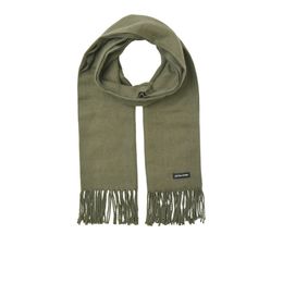 Jack & Jones JACK & JONES Herren Strickschal "JACSOLID WOVEN SCARF NOOS", grün, unifarben, Strick, Kunstfaser, Modetücher