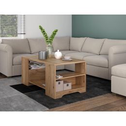 Couchtisch FORTE, B:110cm H:50cm T:60cm, braun, Wohnzimmer, Tische, "Joadakis"