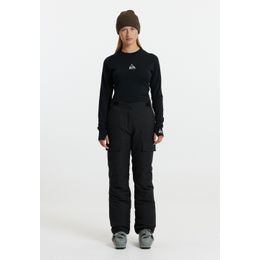 SOS Damen Skihose "Keilberg", schwarz, Gr. XL, unifarben, 100% Polyester, Hosen, mit w&auml;rmeisolierender Funktion und 15.000 mm Wassers&auml;ule