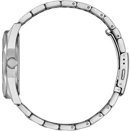 Citizen Herren Solaruhr, silber, Armbanduhren, Armbanduhr, Herrenuhr, Edelstahlarmband, analog, Datum, Eco-Drive