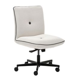 mayer Sitzmöbel Drehstuhl MAYER SITZMÖBEL, B:58cm H:89cm T:64cm, gelb, Stoff, Esszimmer, Stühle, "myCOSYWORXX Homeoffice Sessel", besonders bequem gepolstert