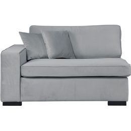 Sofaelement Home Affaire, B:140cm H:86cm T:130cm, grau, 100% Polyester, Polsterelemente, "Skara XXL", Modul XXL - zum eigenen Zusammenstellen,