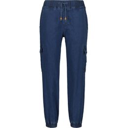alife and kickin ALIFE & KICKIN Damen Stoffhose "Damen AngeliqueAK DNM A", blau, Gr. S, 98% Baumwolle, 2% Elasthan, Hosen