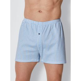King´S Club KINGS CLUB Herren Boxershorts, Gr. 8, blau, 100% Baumwolle, Unterhosen