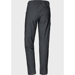 Sch&ouml;ffel SCH&Ouml;FFEL Damen Outdoorhose "Pants Oaktree L", grau, Gr. 38, Oberstoff : 61% Polyester 39% Viskose, Hosen